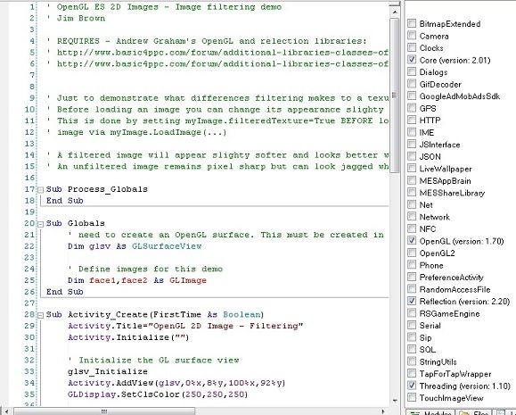 [Class] - OpenGL ES - 2D Image library | B4X Programming Forum