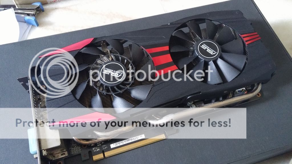 [WTS] Asus 280X DCUII Top