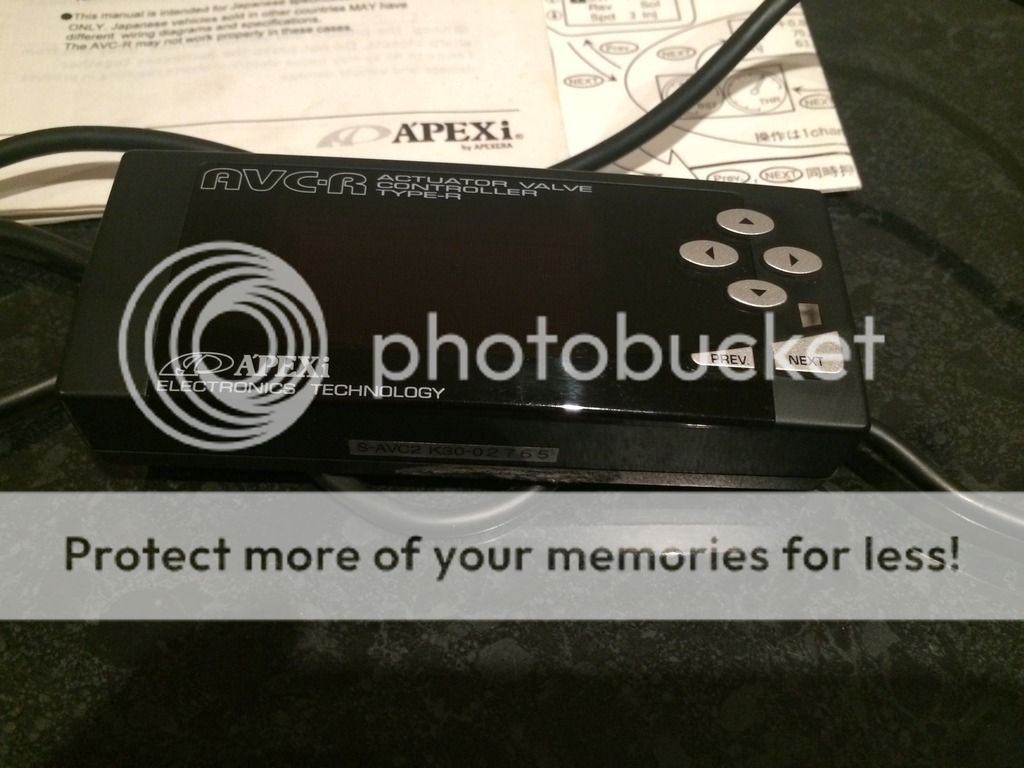 Black Apexi AVCR Boost controller Limited Edition | Driftworks Forum