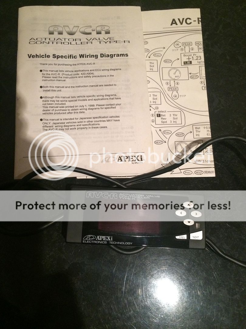 Black Apexi AVCR Boost controller Limited Edition | Driftworks Forum